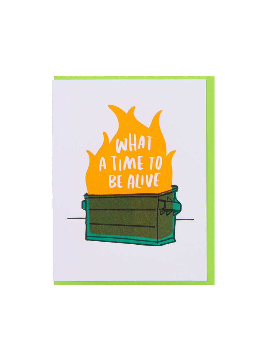 Dumpster Fire Card – The House of Woo