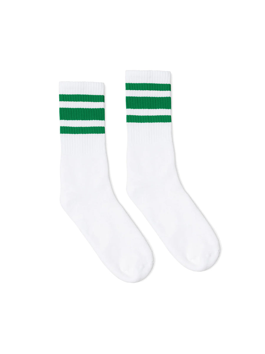 Green Striped Socks – The House of Woo